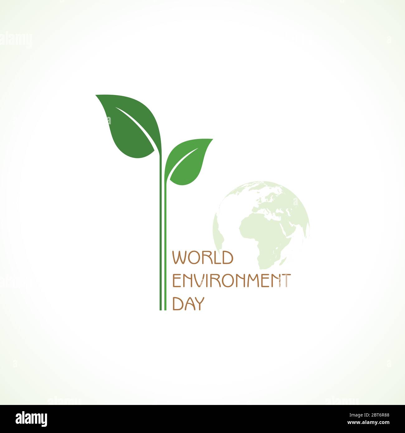 Vector Illustration for World Environment day concept logo design - 5th ...