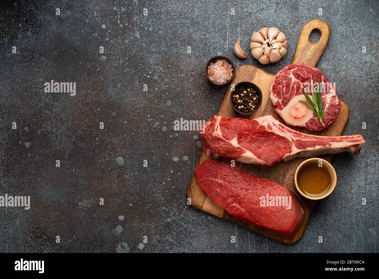 Assorted meat cuts Stock Photo - Alamy