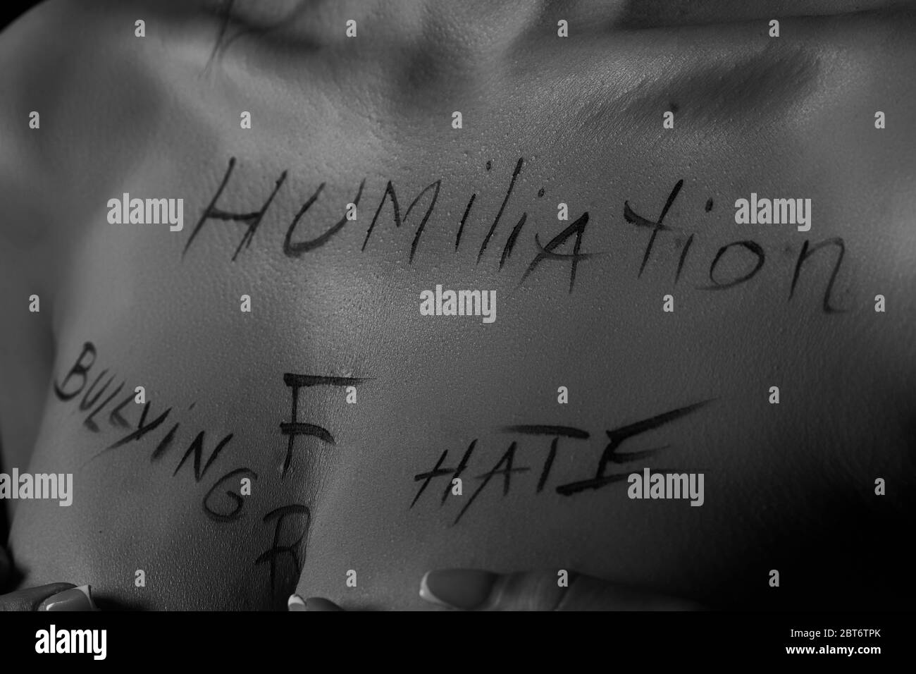Humiliation Black And White Stock Photos Images Alamy
