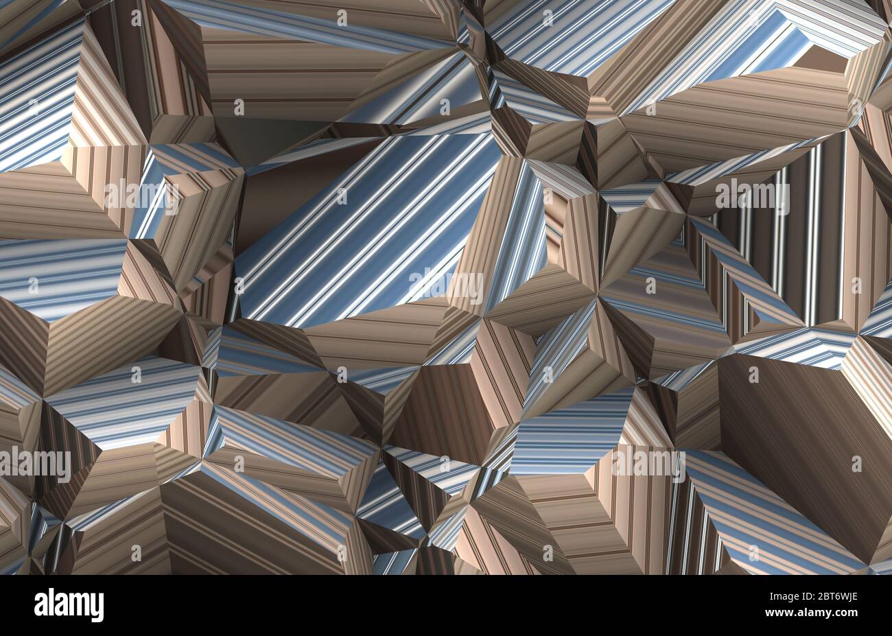 abstract futuristic crystal metal steel Stock Photo - Alamy