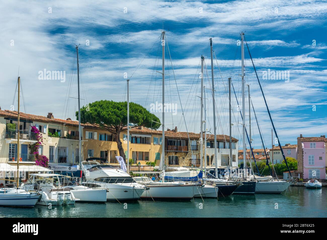 Port Grimaud, France - June 11, 2019 : Port Grimaud, the Venice of ...