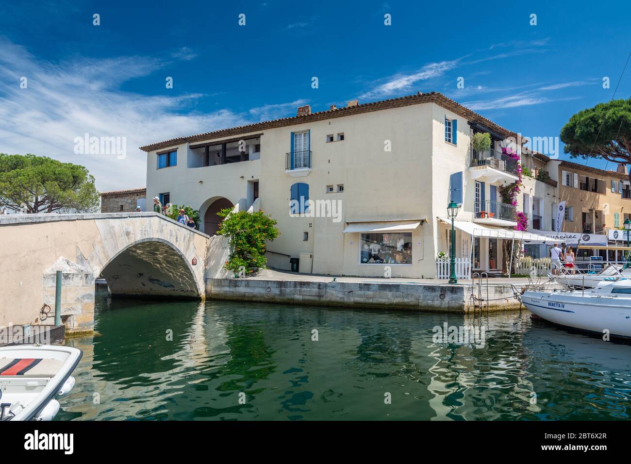 Port Grimaud, France - June 11, 2019 : Port Grimaud, the Venice of ...