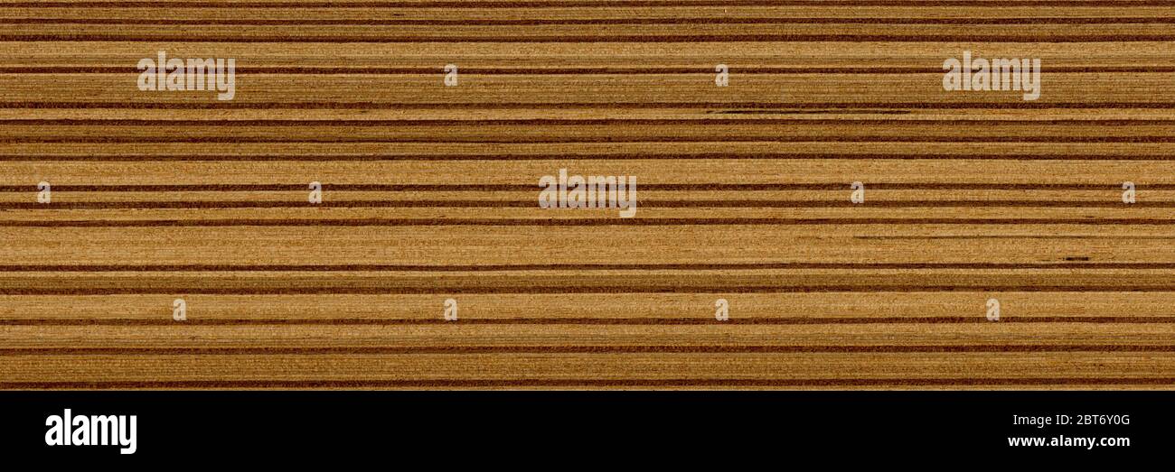 Wood grain texture. Zebrano wood, can be used as background Stock Photo ...