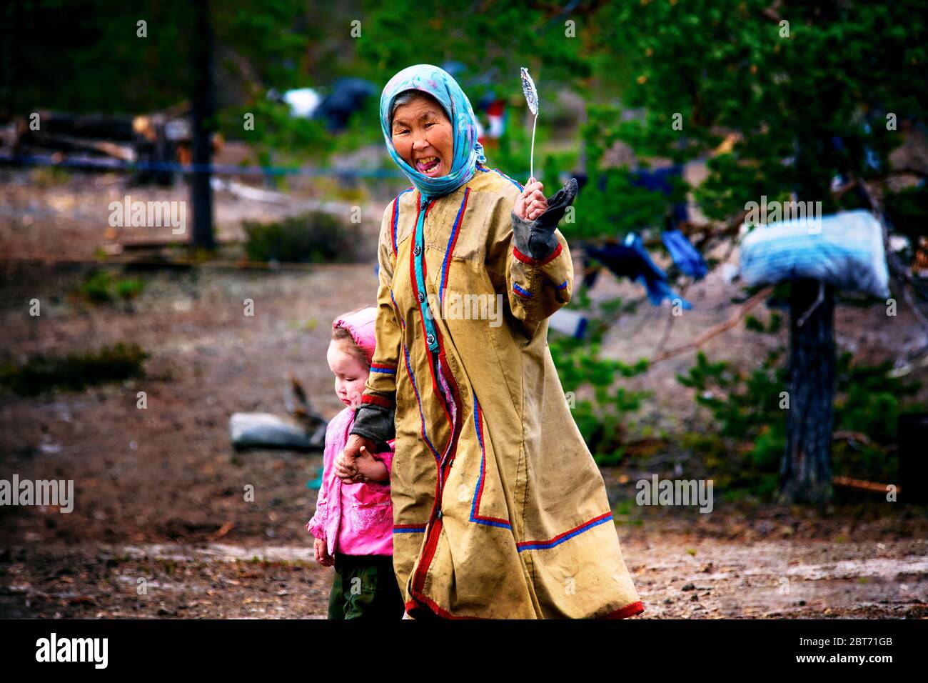 Siberia People Woman High Resolution Stock Photography and Images - Alamy