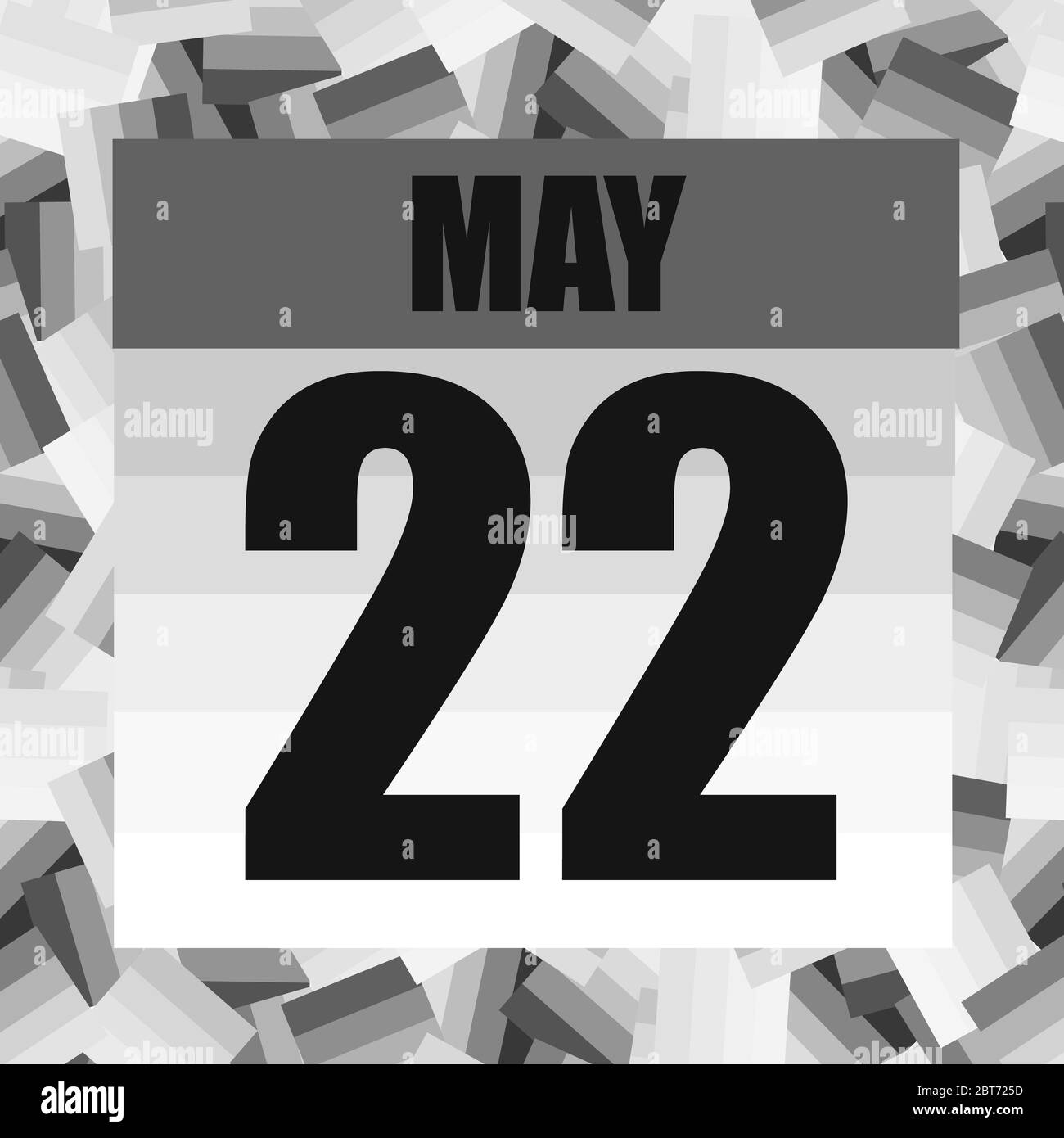 May 22 icon. For planning important day. Banner for holidays and ...