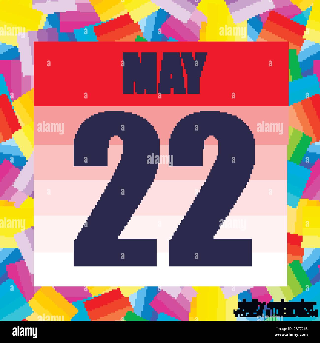 May 22 icon. For planning important day. Banner for holidays and ...