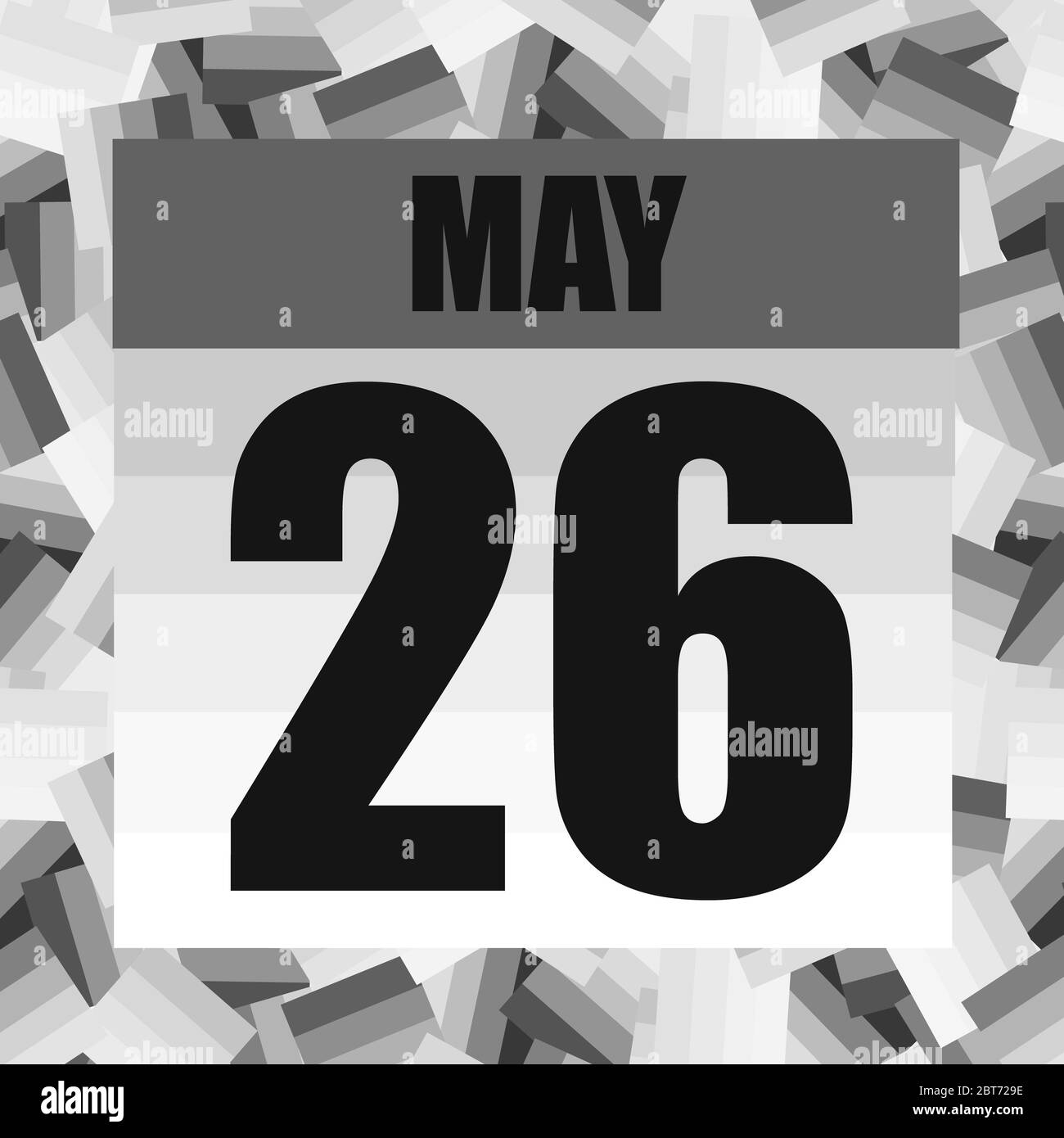 May 26 icon. For planning important day. Banner for holidays and ...