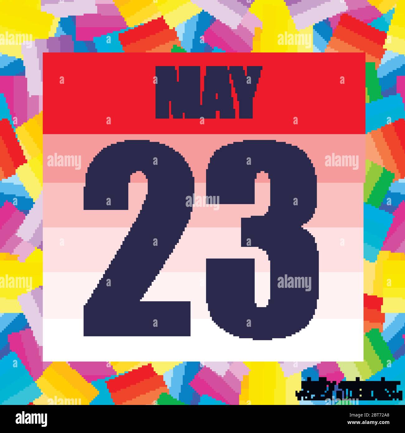 May 23 icon. For planning important day. Banner for holidays and ...