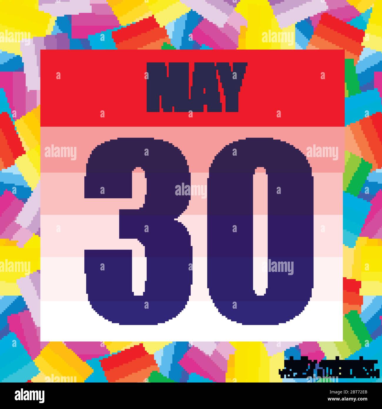 May 30 icon. For planning important day. Banner for holidays and ...