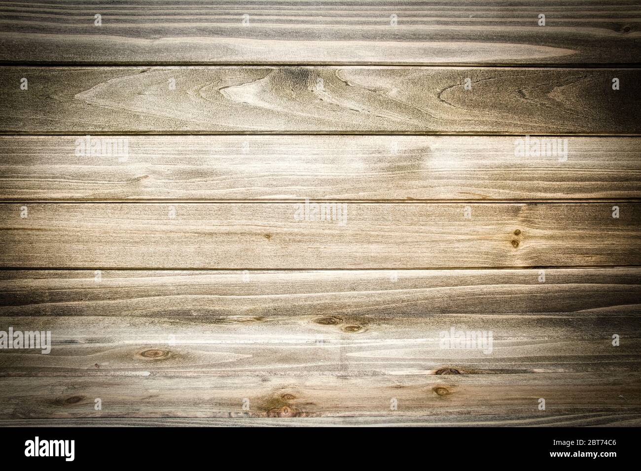 Horizontal rustic wood planks background Stock Photo - Alamy