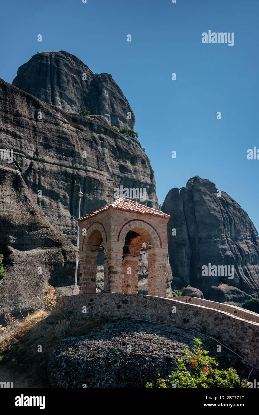 Saint nicholas anapausas monastery hi-res stock photography and images ...