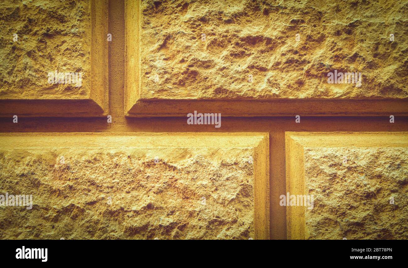 Close up of a beige stone tiled texture with a pattern. Textured ...