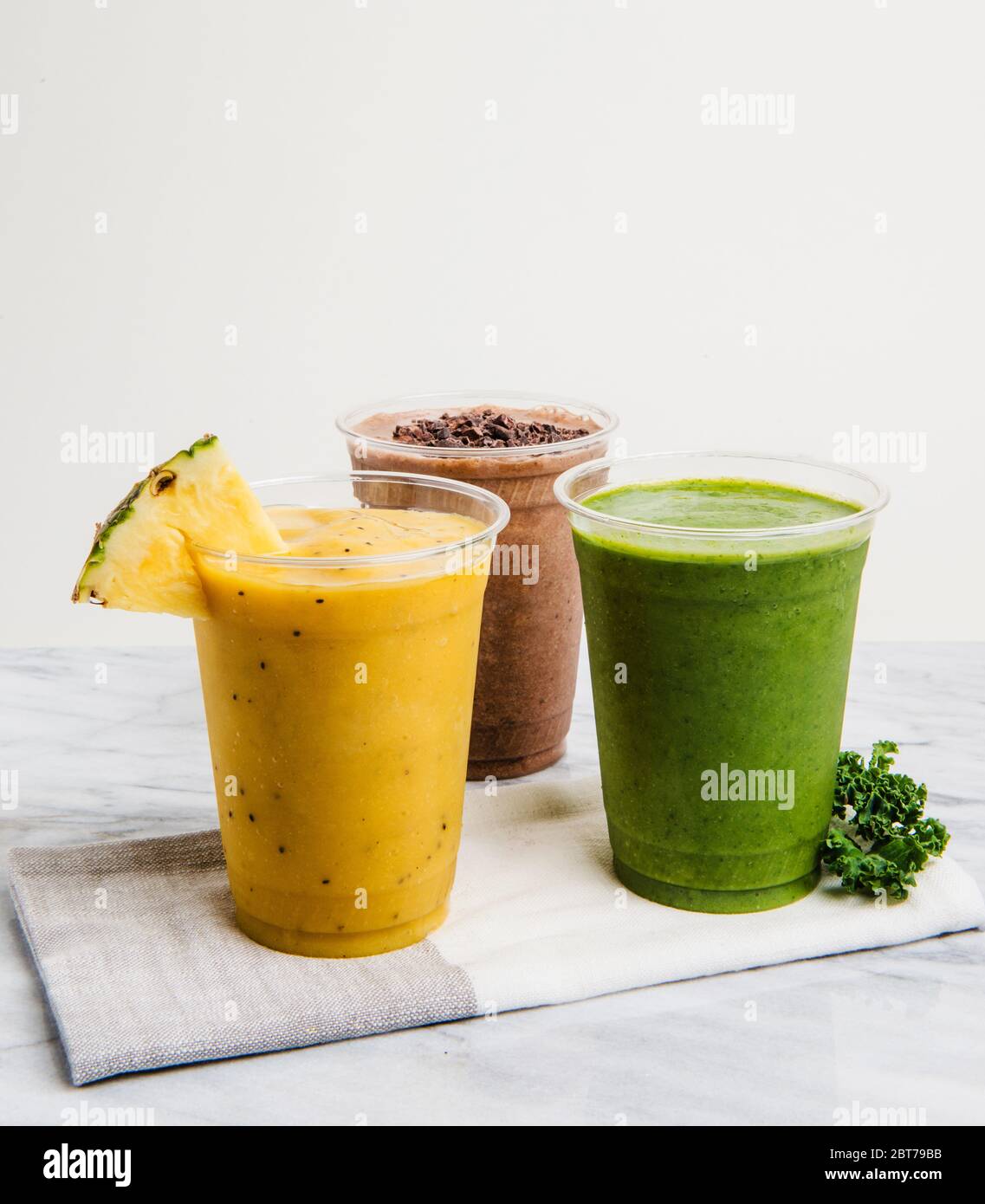 Pineapple smoothies hi-res stock photography and images - Alamy