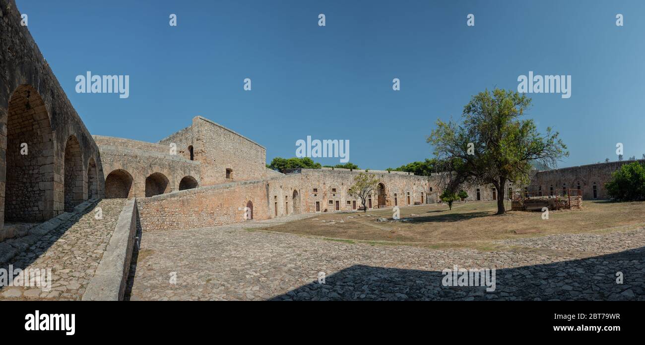 Niokastro, Neokastro or New Navarino Pylos Fortress in Pylos different ...