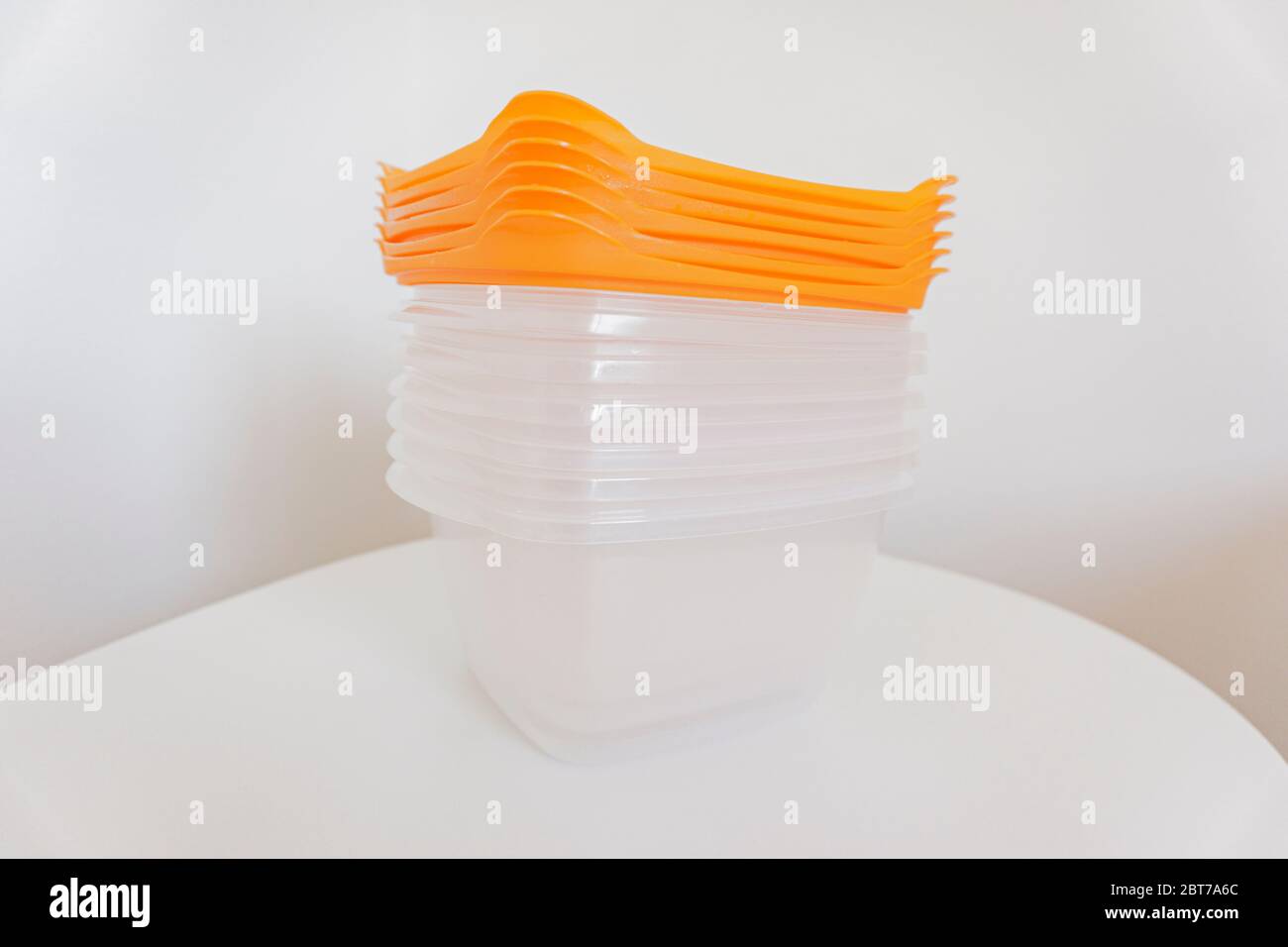 tupperware isolated on white background Stock Photo - Alamy