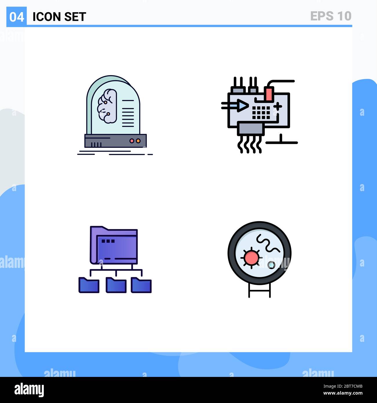 Parts of brain vector vectors hi-res stock photography and images - Alamy