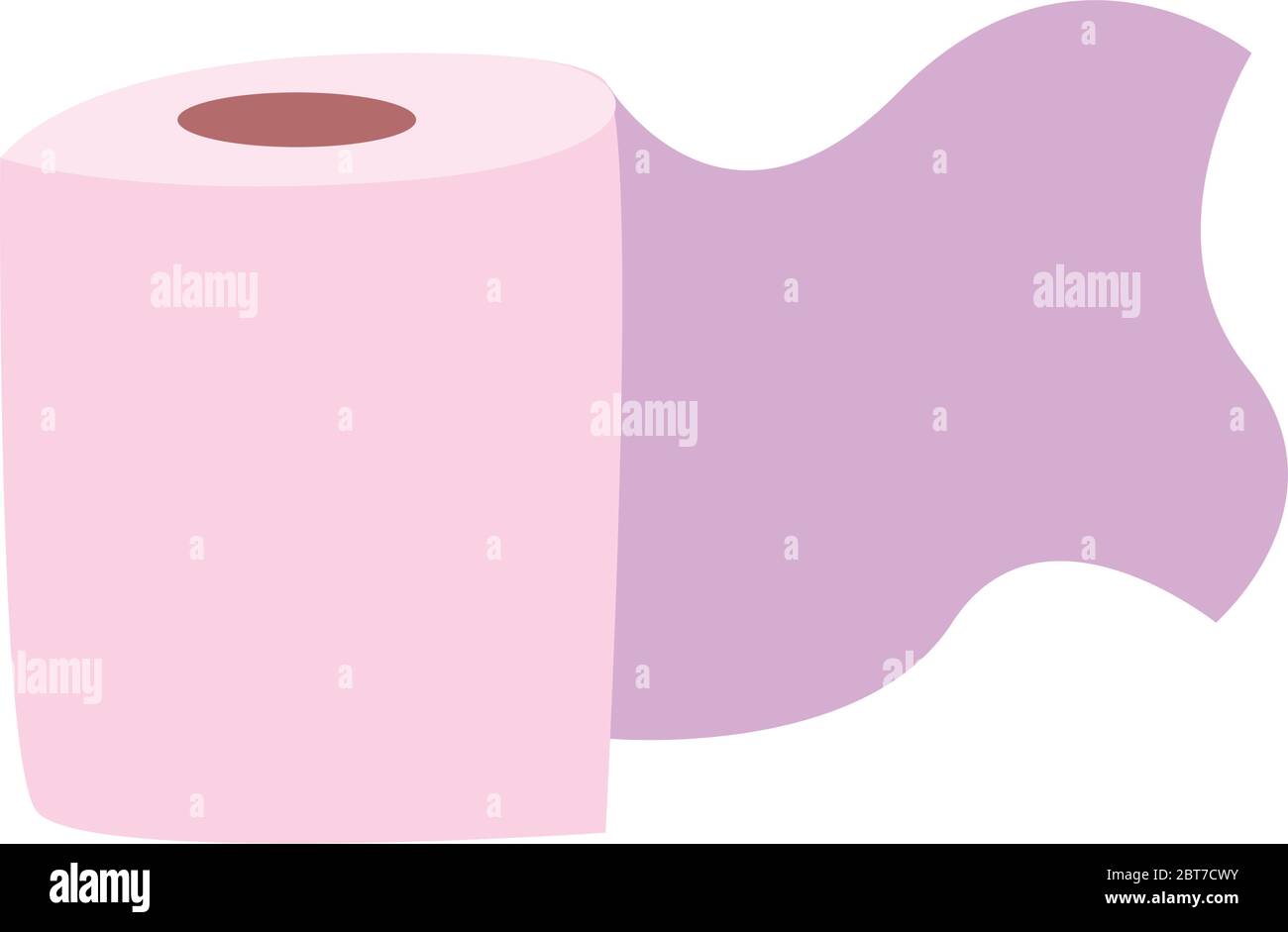 Toilet paper flat style icon design, Hygiene wash health clean healthy ...