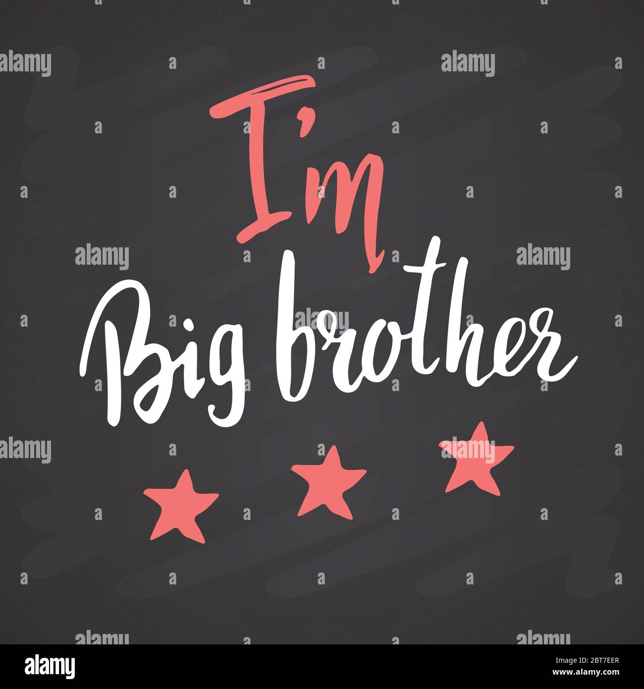 Big brother, Calligraphic Lettering sign, child nursery printable ...