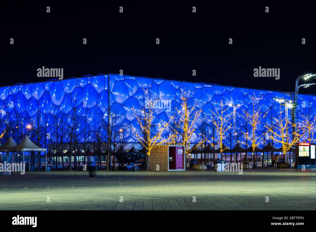 Olympic swimming pool beijing hi-res stock photography and images - Alamy