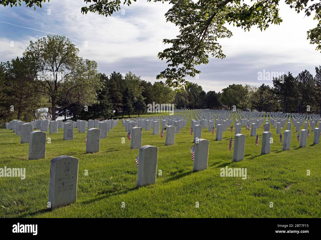 Fort logan national cemetery hi-res stock photography and images - Alamy