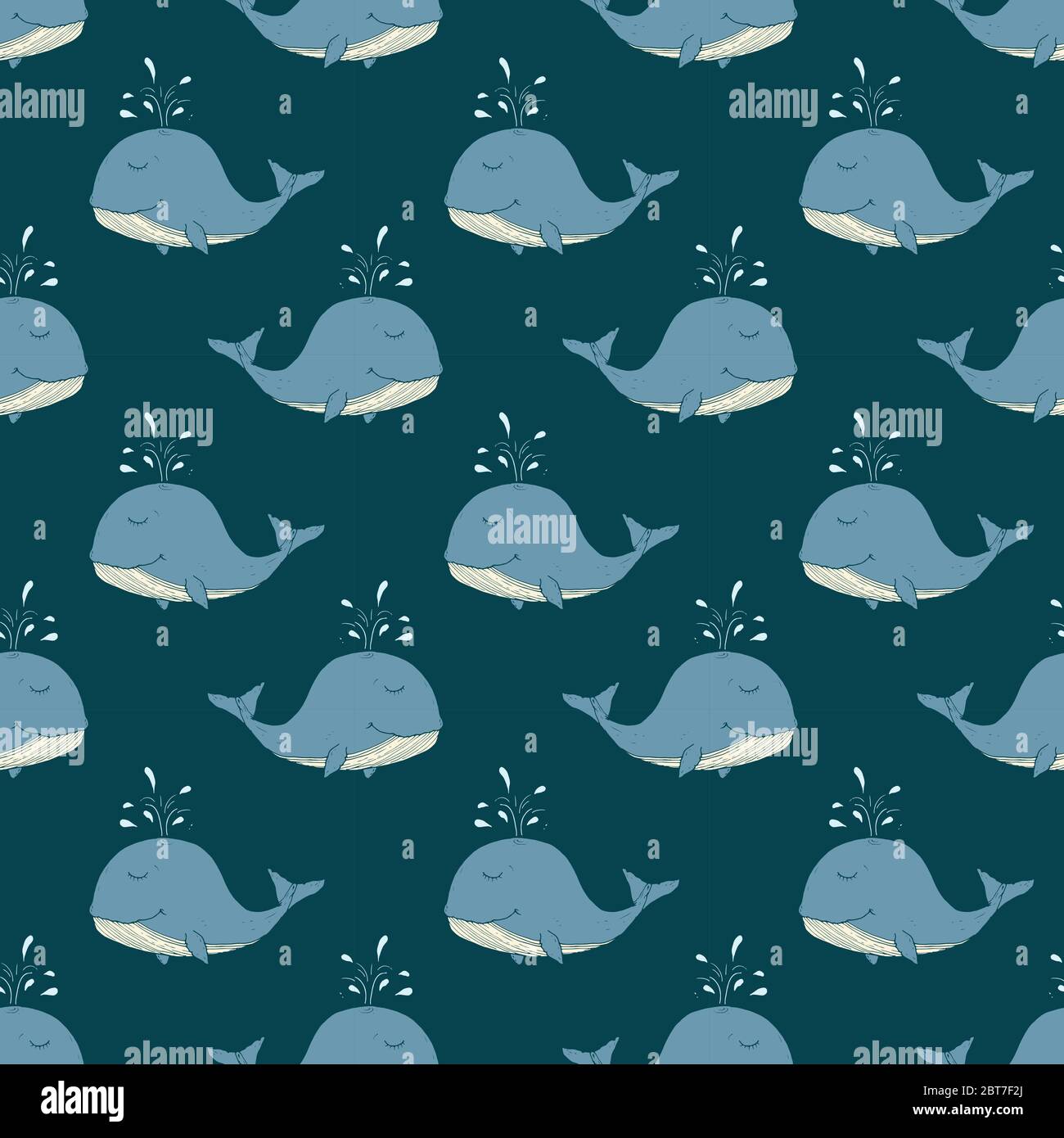 Cute Whale Pattern
