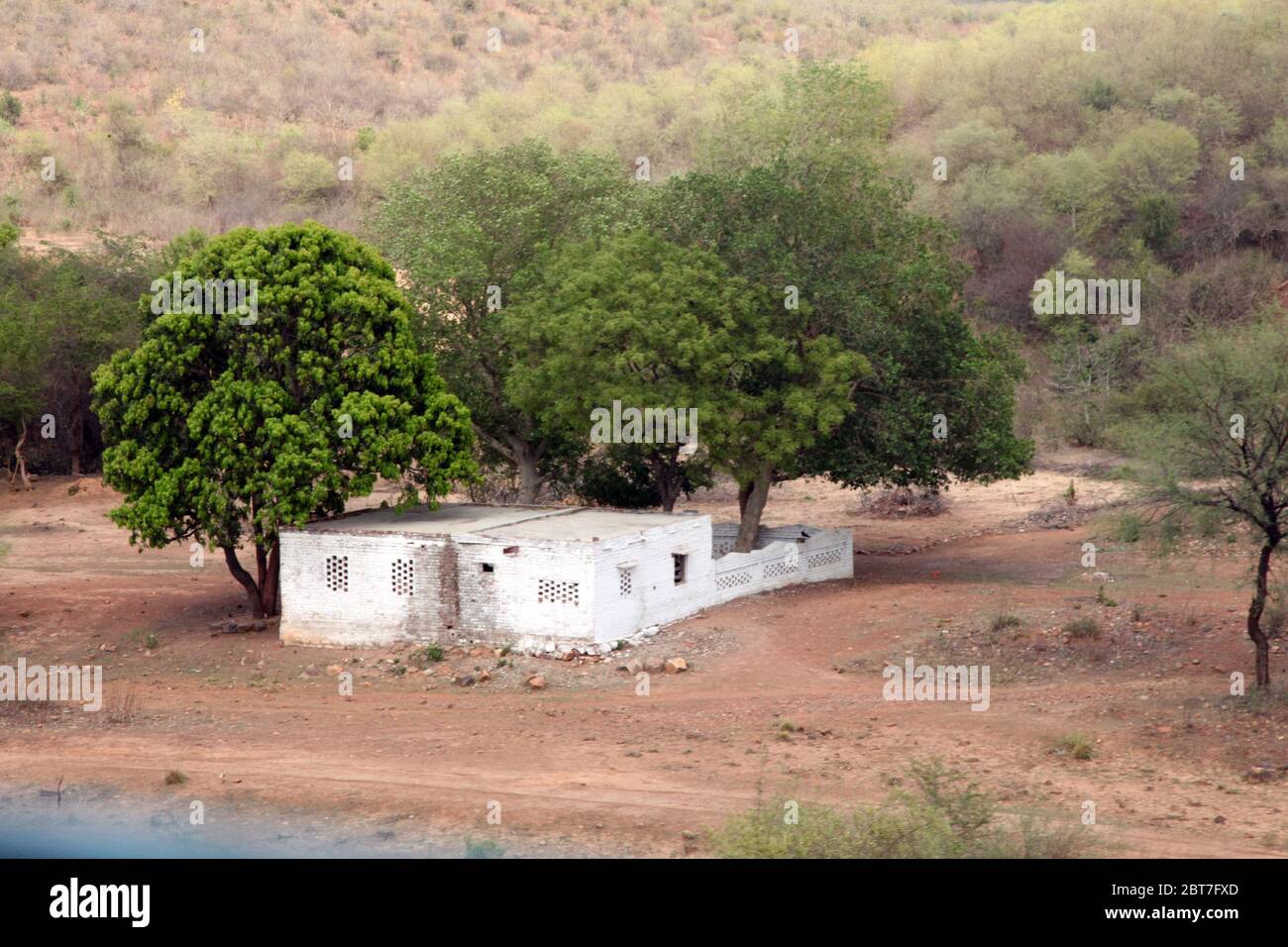 Beautiful Landscape, Village Surrounded by Greenery Mountain, Indian ...