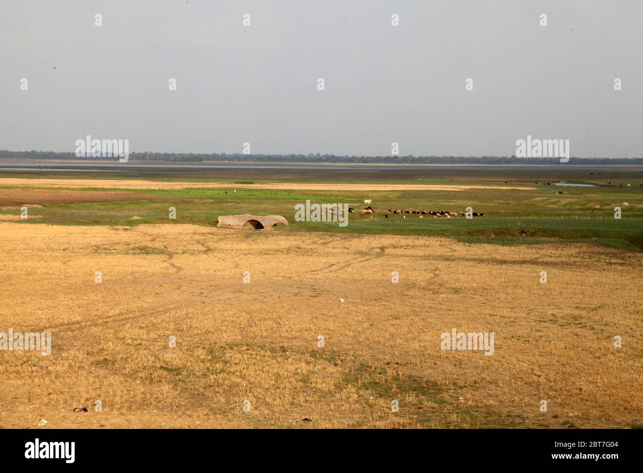 Beautiful Landscape, Village Surrounded by Greenery Mountain, Indian ...