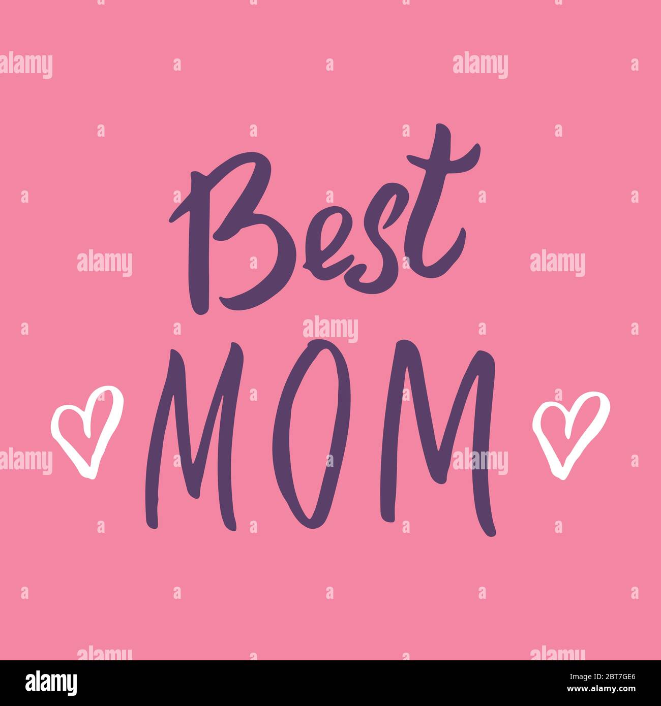 Best mom, Calligraphic Letterings signs set, printable phrase set ...