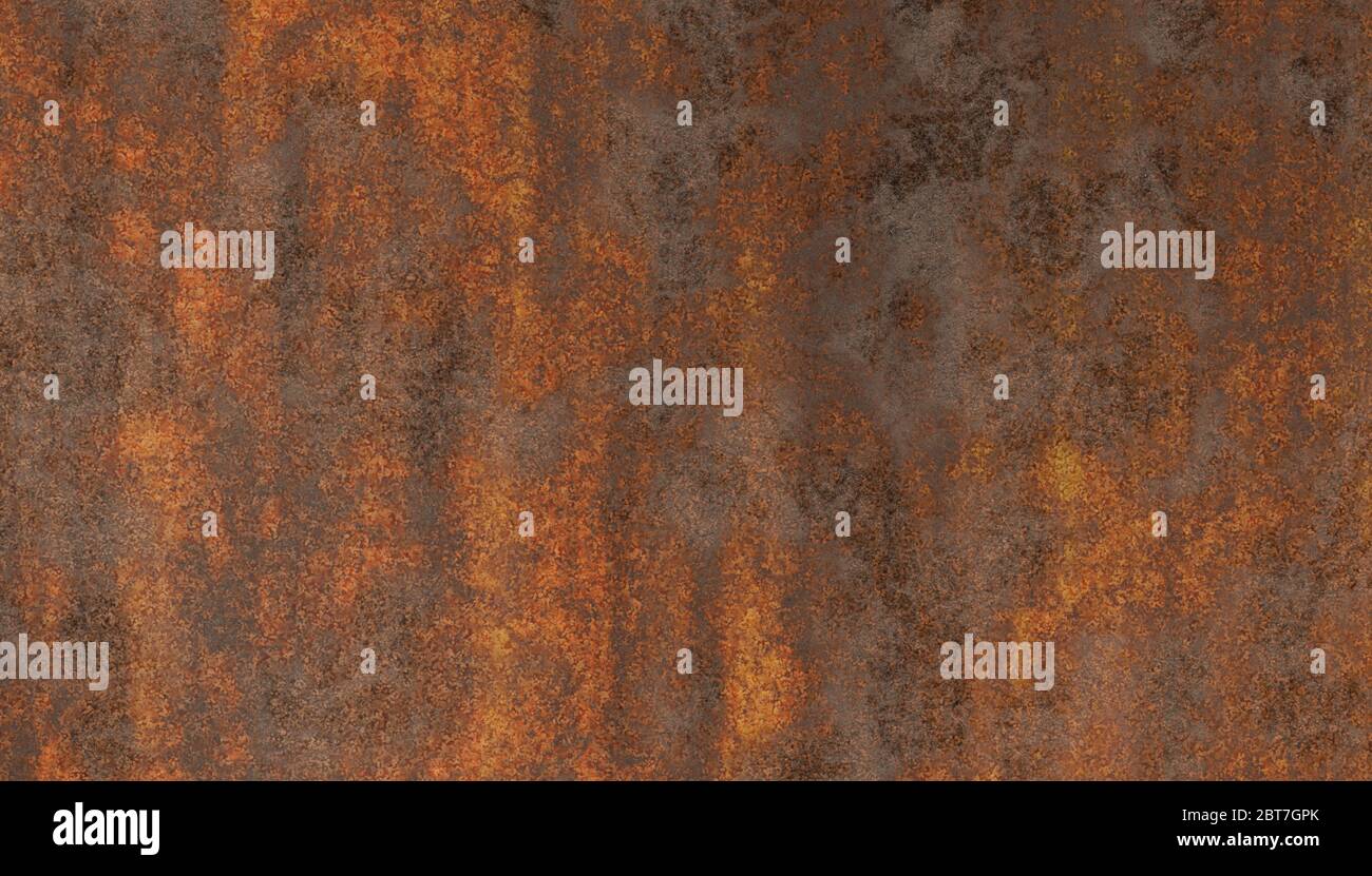 realistic rusty metal surface graphic illustration Stock Photo - Alamy
