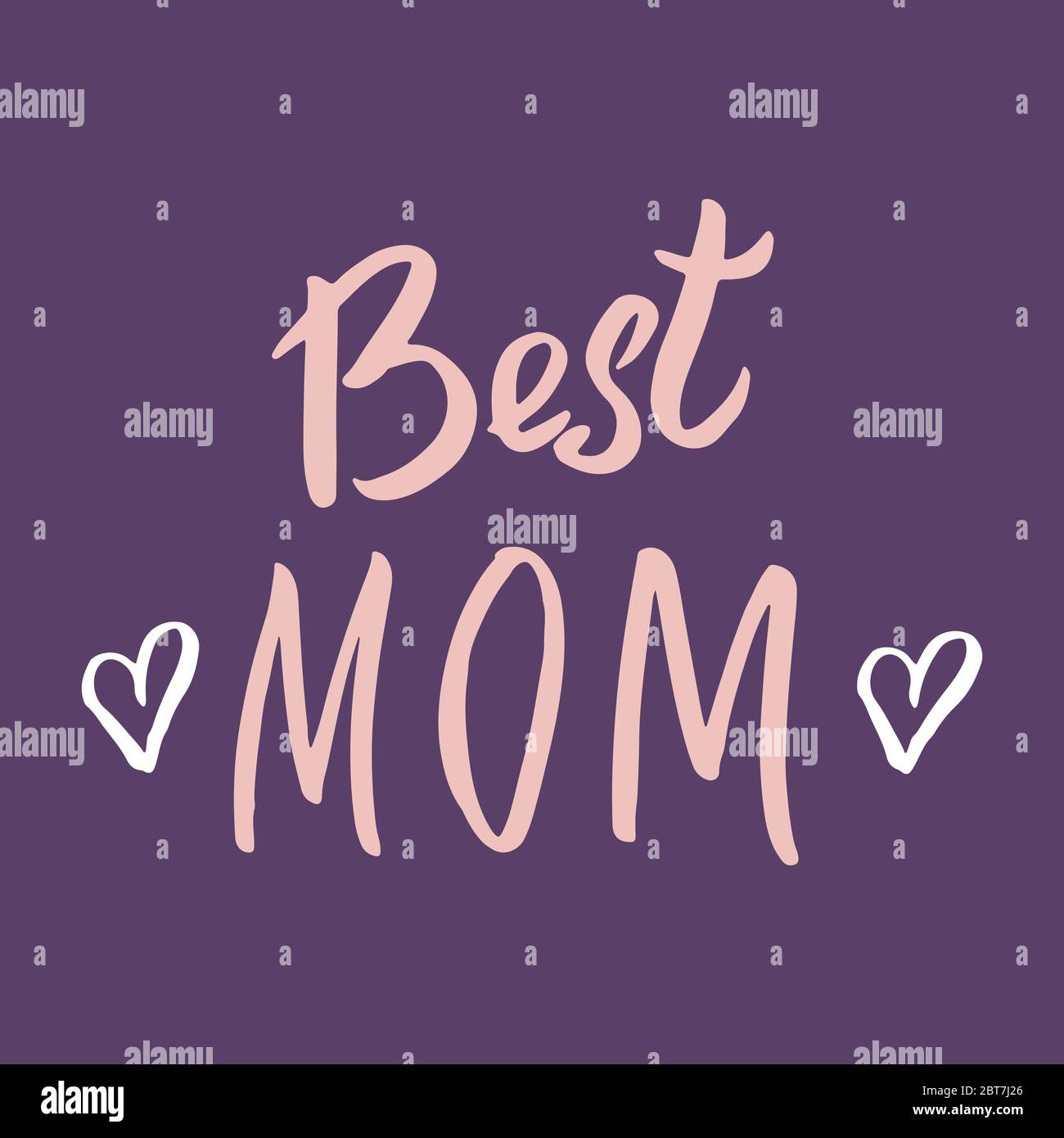 Best mom, Calligraphic Letterings signs set, printable phrase set ...