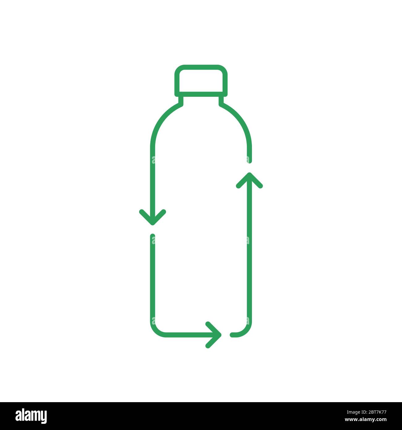 Recycled plastic materials Stock Vector Images - Alamy