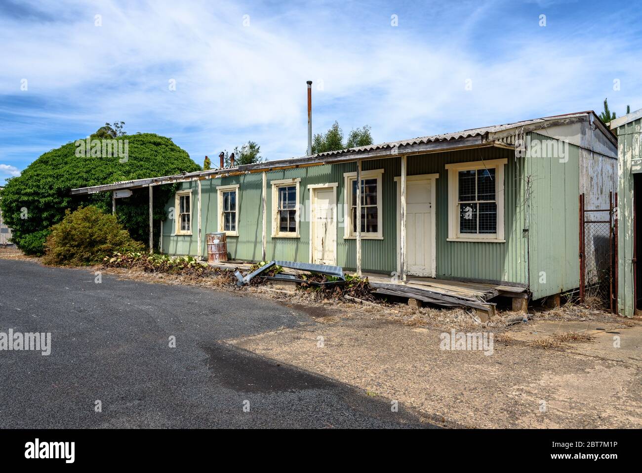 The rusting and abandoned remains of the Mountain Maid cannery in ...