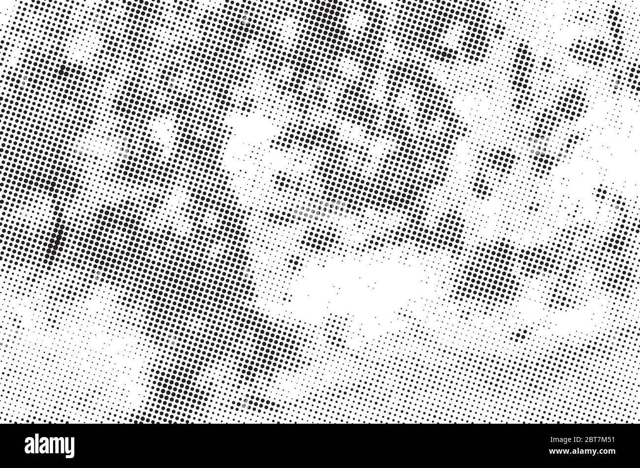 Grunge halftone dots background. Offset Printing Texture Stock Vector ...