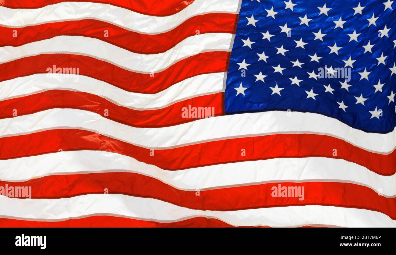 USA national flag Stock Photo - Alamy