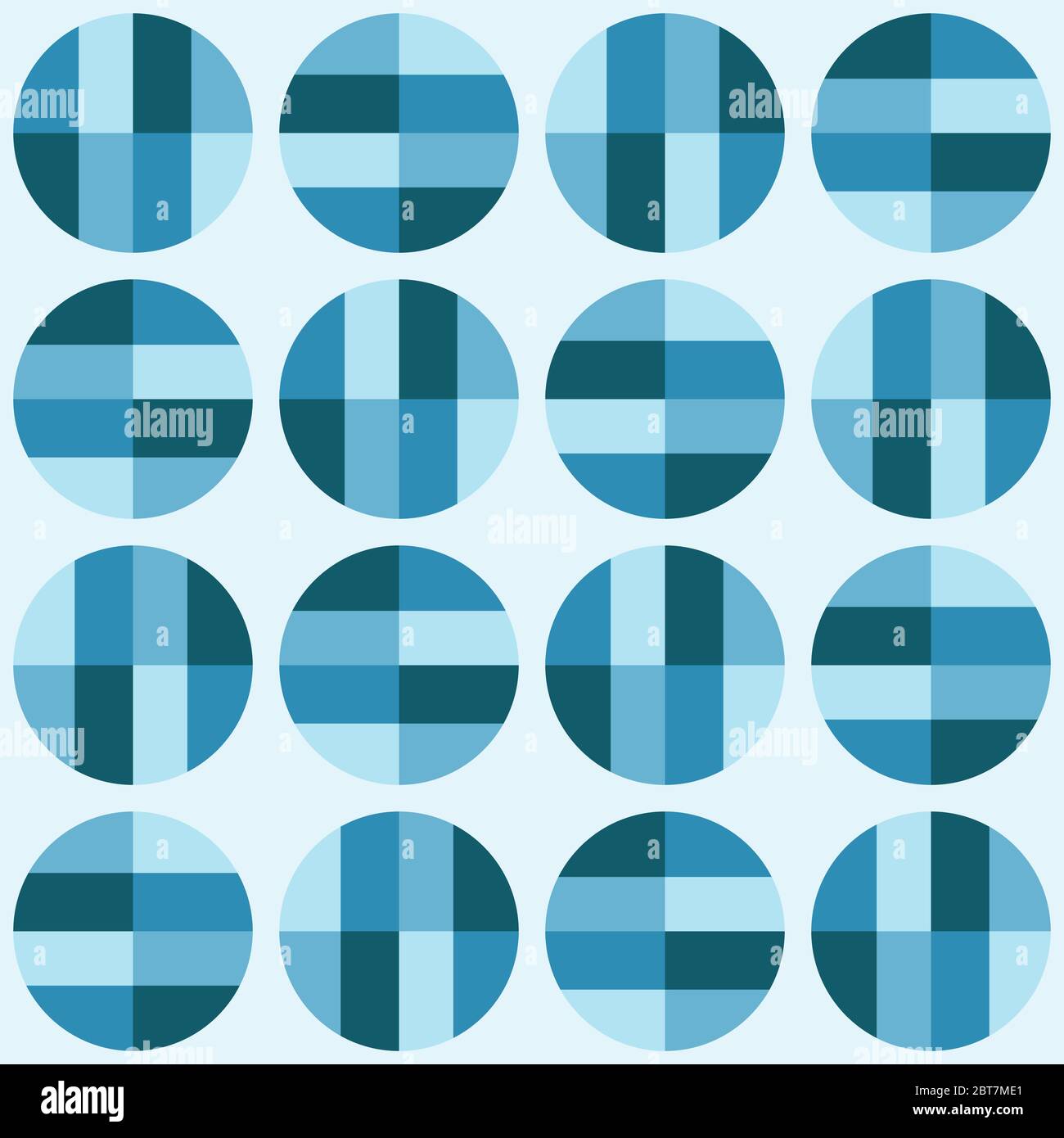 Simple abstract geometric design. Rounded repeated pattern for textile ...