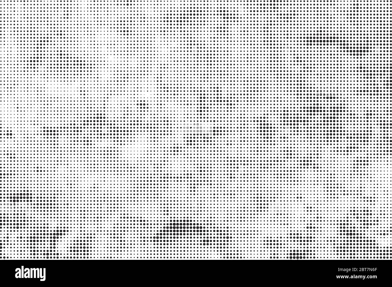 Grunge halftone dots background. Offset Printing Texture Stock Vector ...