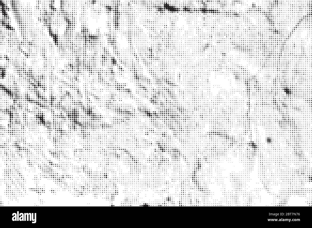 Grunge halftone dots background. Offset Printing Texture Stock Vector ...