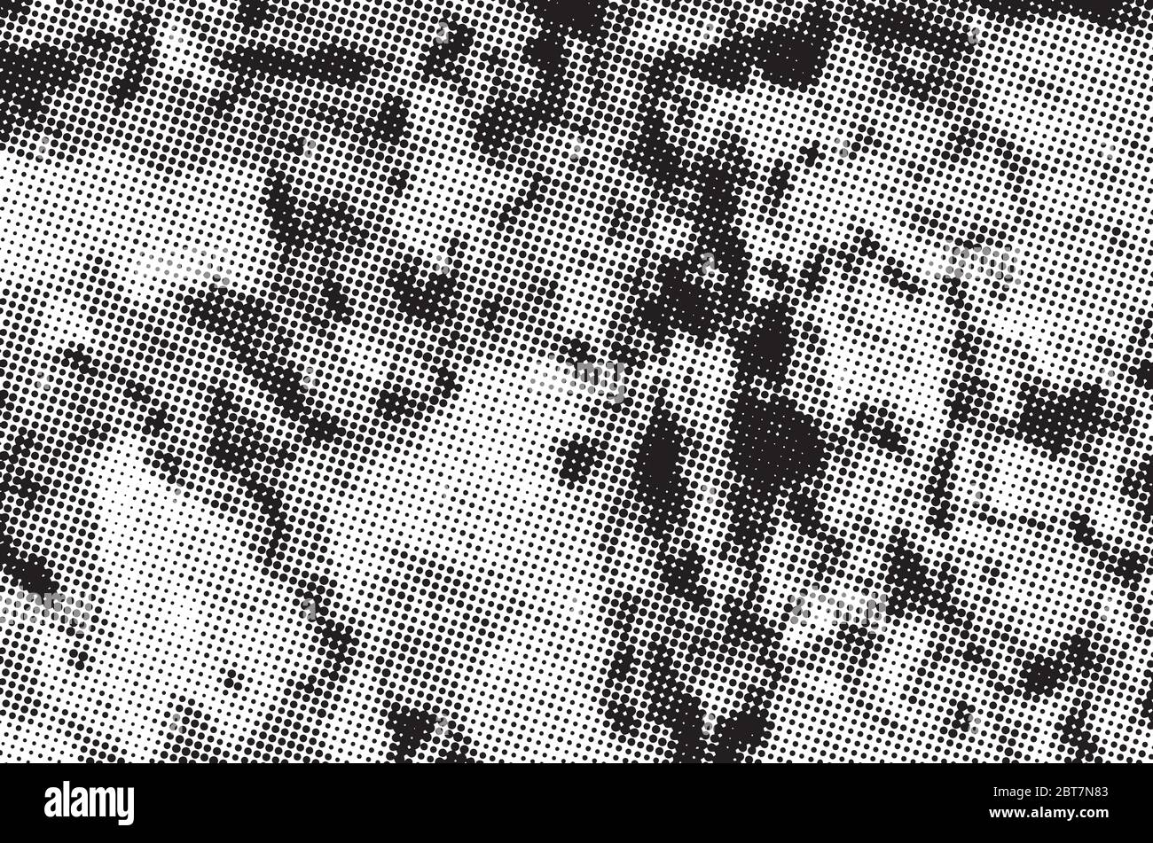 Grunge halftone dots background. Offset Printing Texture Stock Vector ...