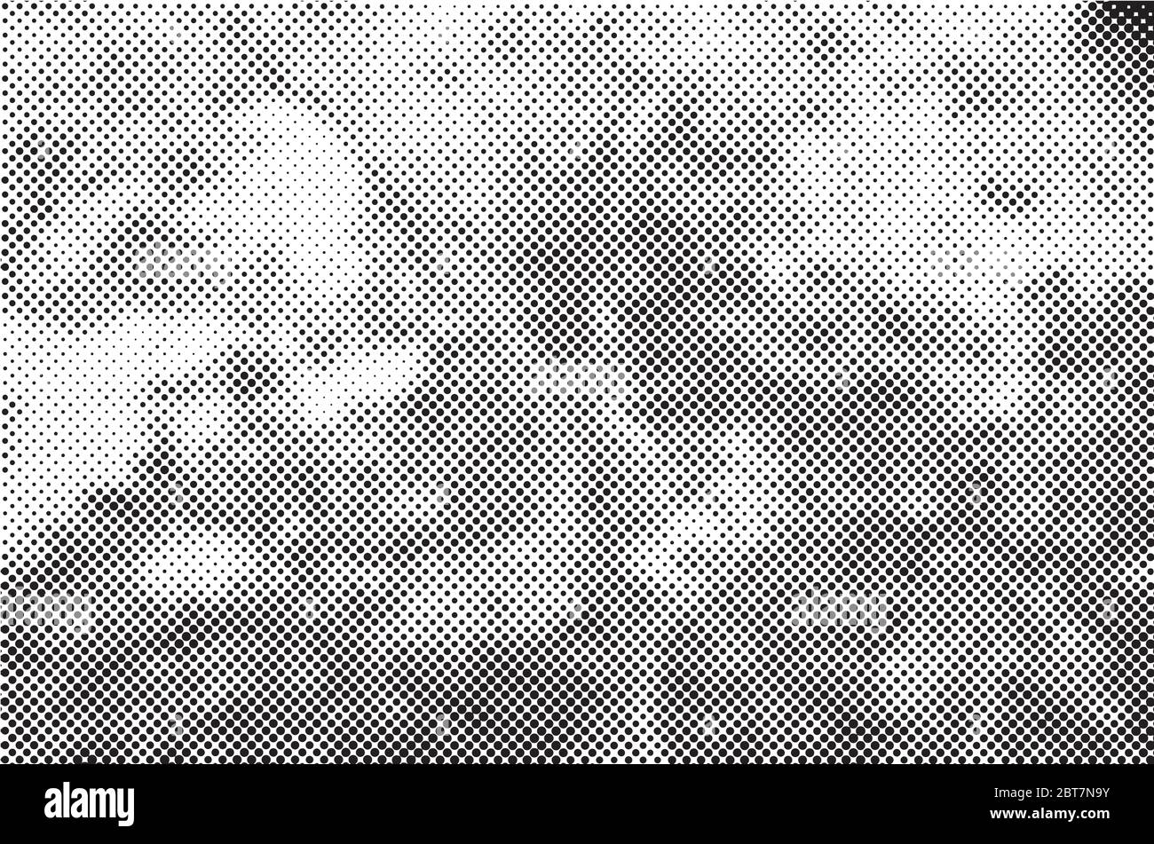 Grunge halftone dots background. Offset Printing Texture Stock Vector ...