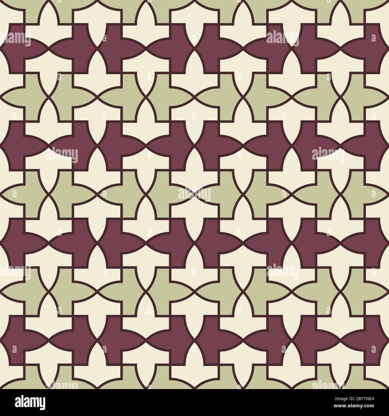 Pattern from the Alhambra palace. Traditional islamic geometric pattern ...