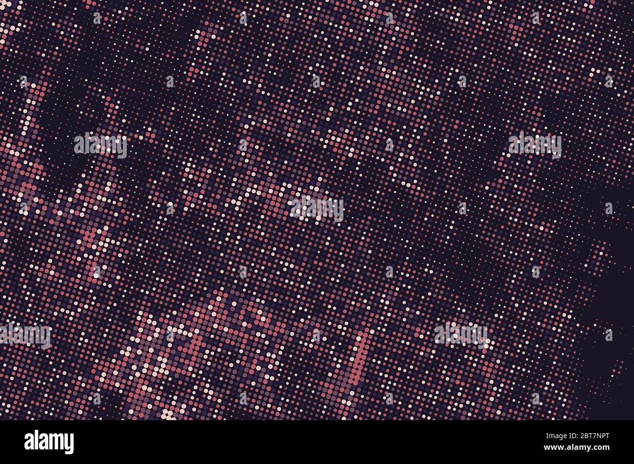 Grunge halftone dots background. Offset Printing Texture Stock Vector ...