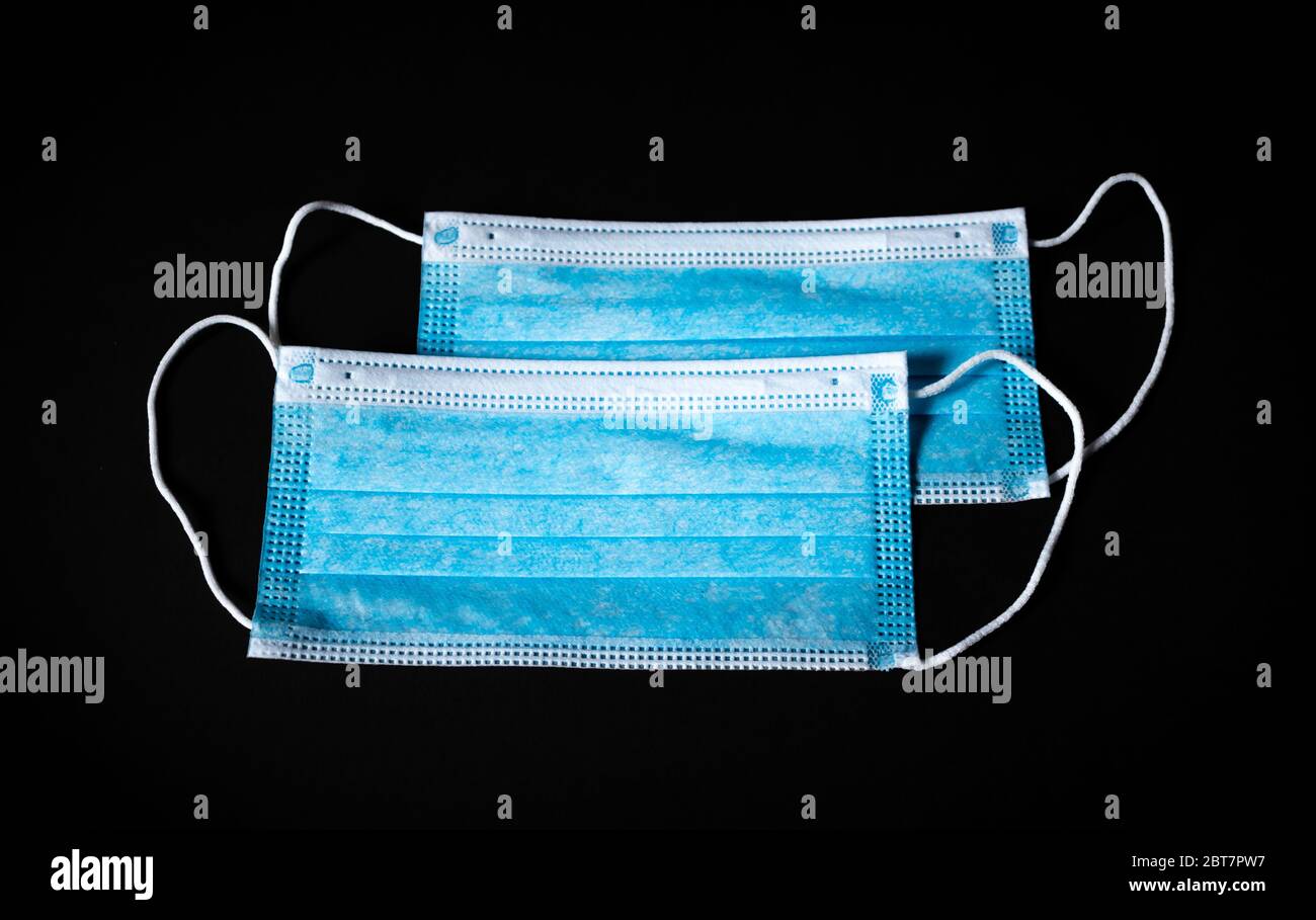 Surgical face masks background hi-res stock photography and images - Alamy