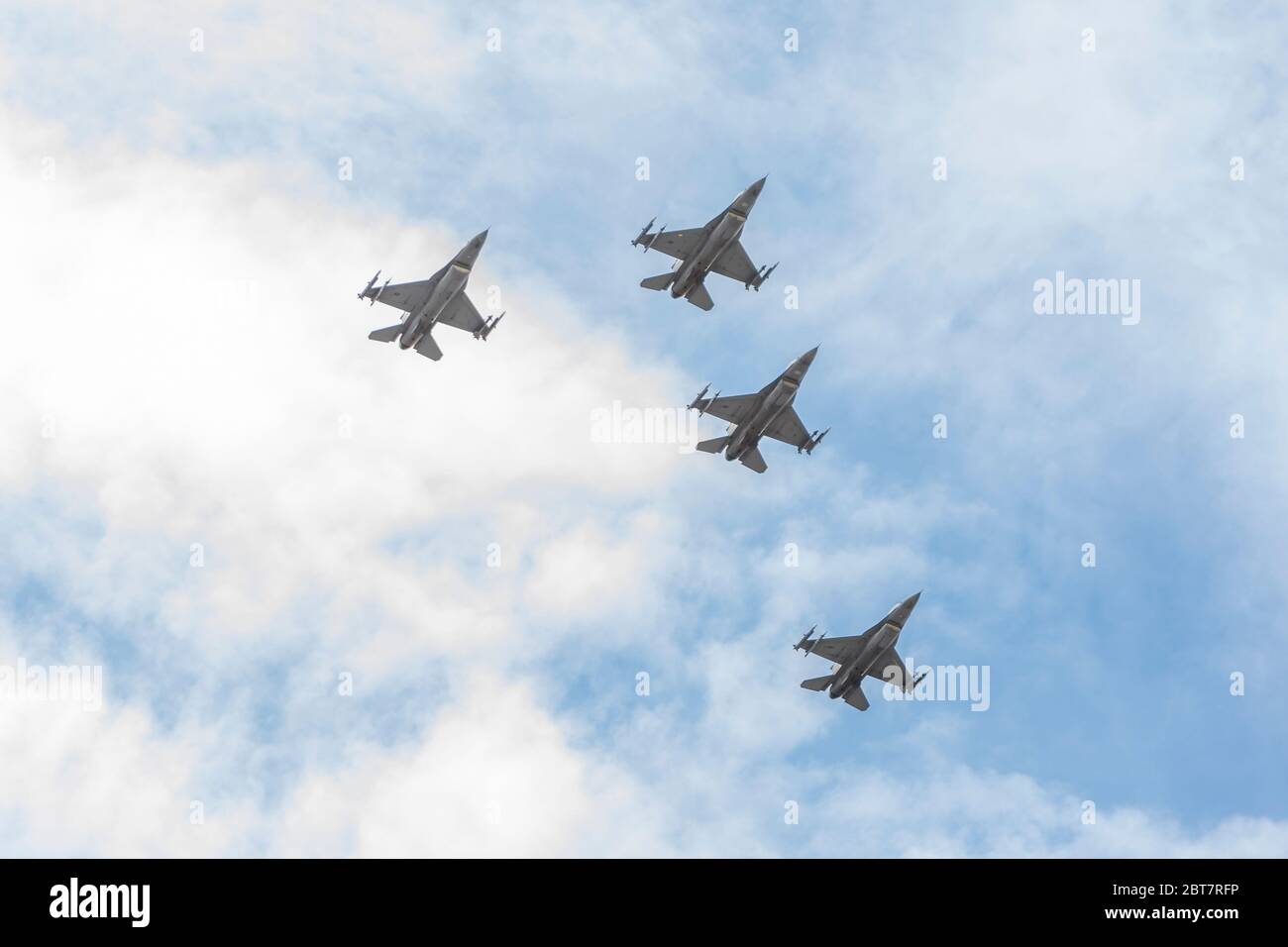 Fighter jets flyover Tamarac in Florida, to honor the Essential Workers ...