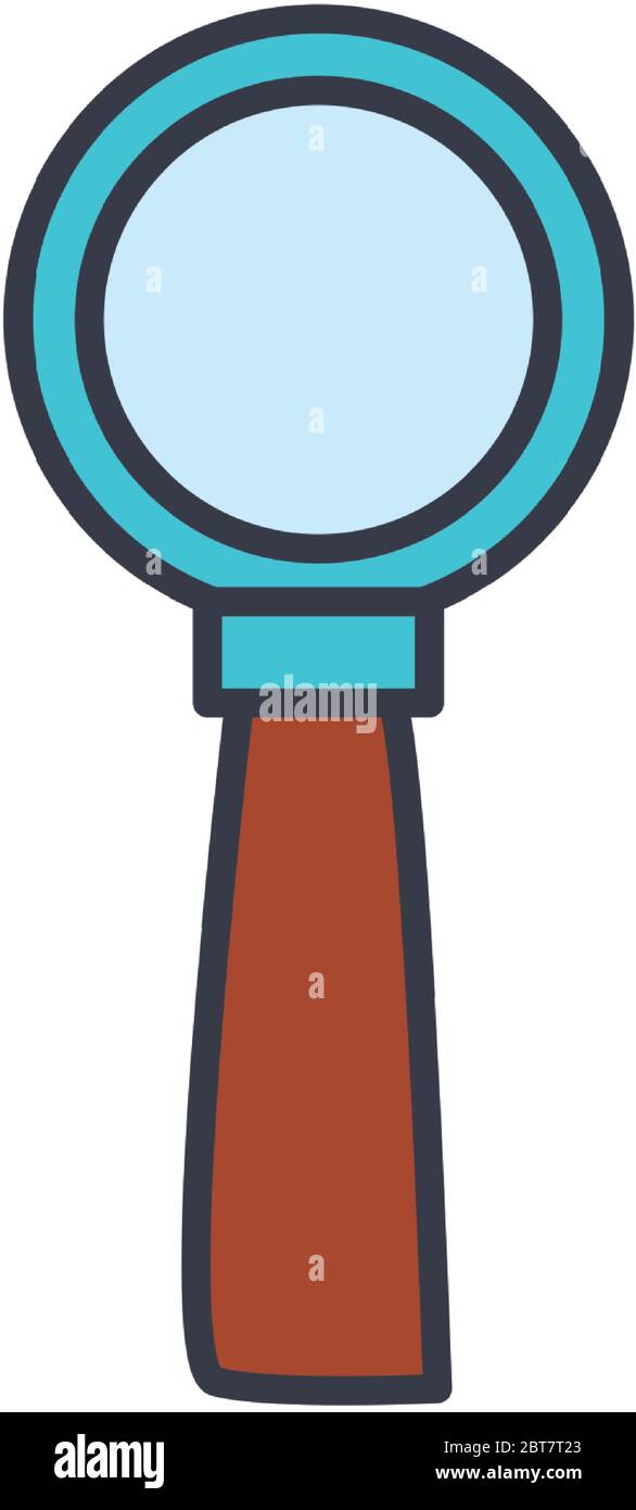 Lupe flat style icon design, Tool search and magnifying glass theme ...