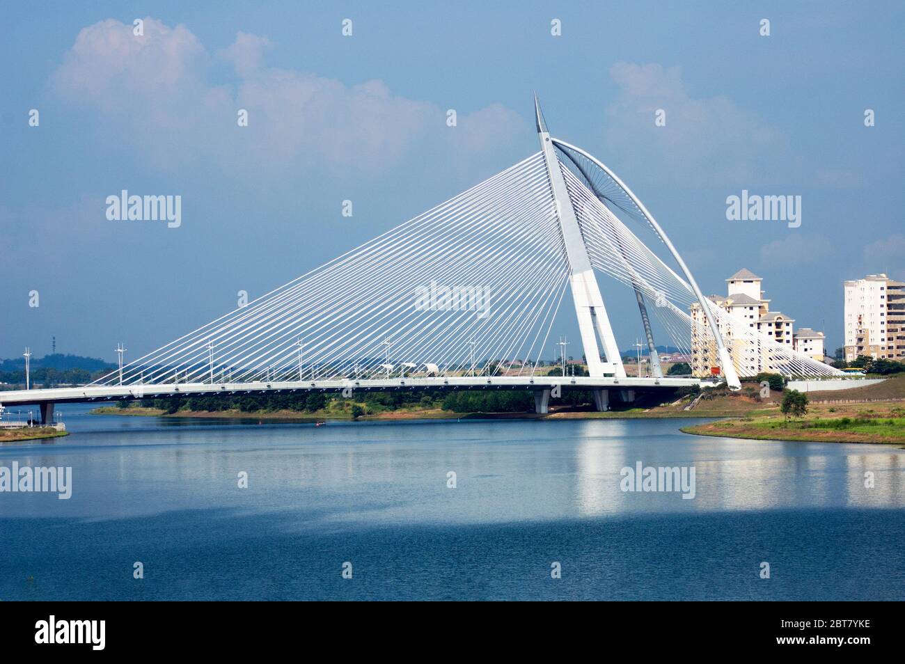 A suspended bridge in Putrajaya, Malaysia Stock Photo - Alamy