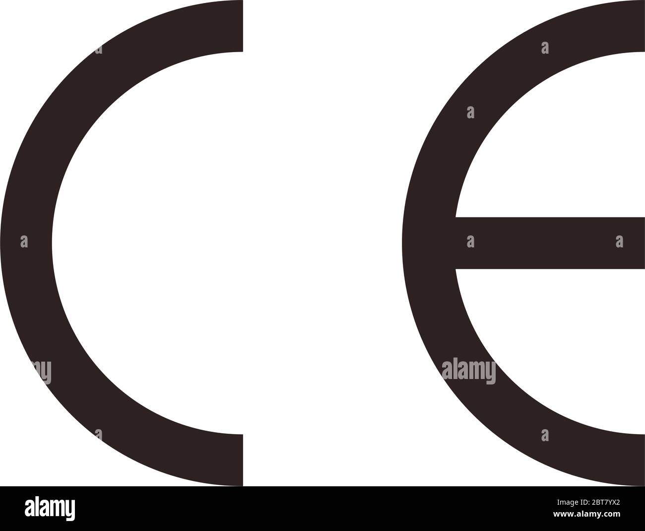 ce marking flat style icon design, Cardboard delivery logistics ...