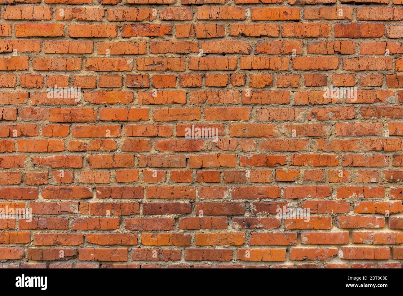 boring old brick wall flat texture and background Stock Photo - Alamy