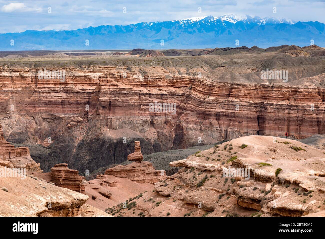Beautiful red sandstone canyon landscape Stock Photo - Alamy