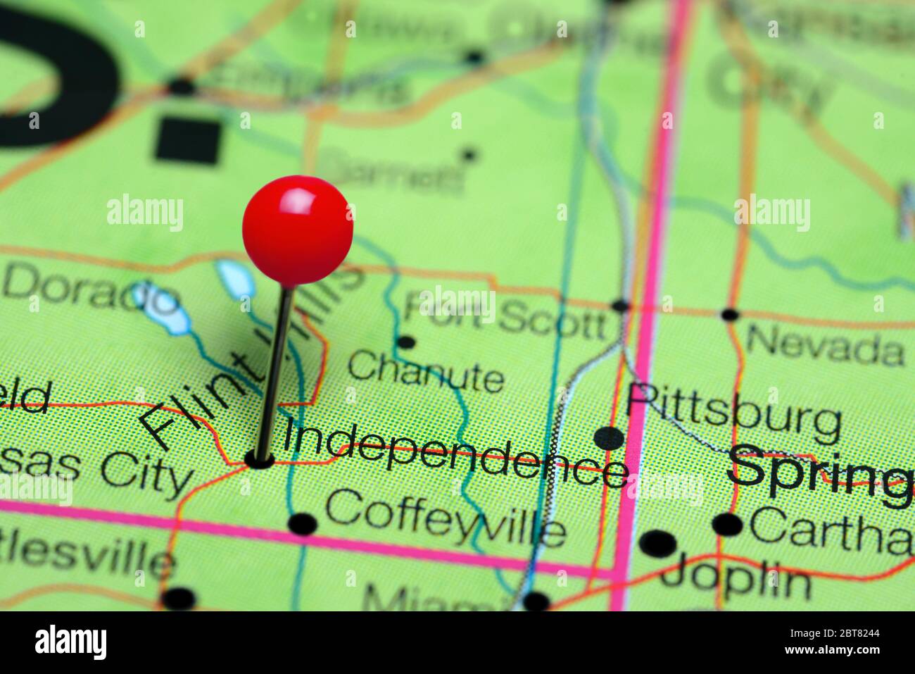 Independence map hi-res stock photography and images - Alamy