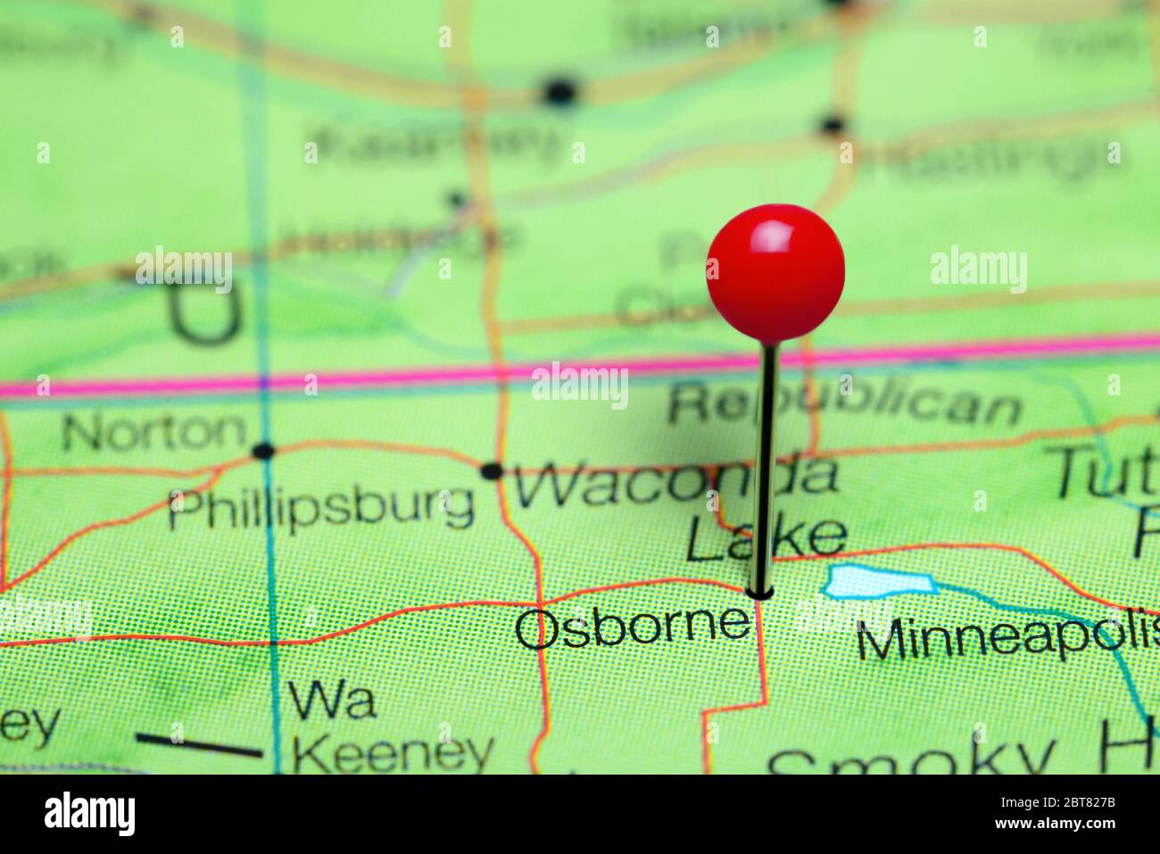 Map of osborne hi-res stock photography and images - Alamy